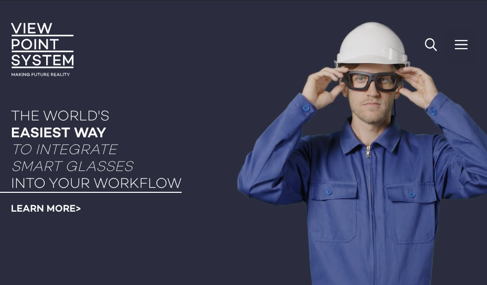 VIEWPOINTSYTEM – MAKING FUTURE REALITY - SMART GLASSES